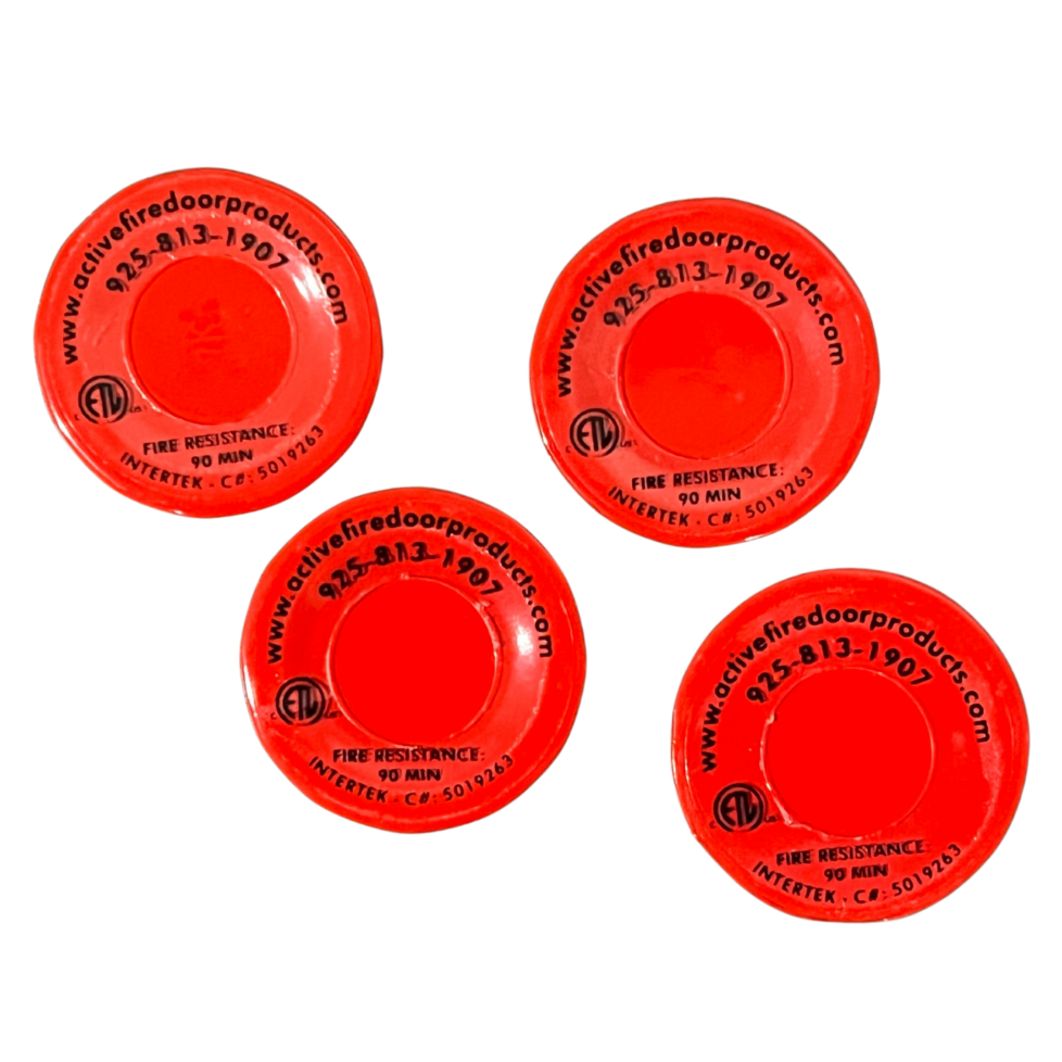 Snap-in & Adjustable Frame Plugs for Installation on Fire Rated Door Frames