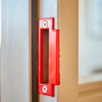 Snap-in or Screw-in Frame Plugs for Installation on Metal Door Frames