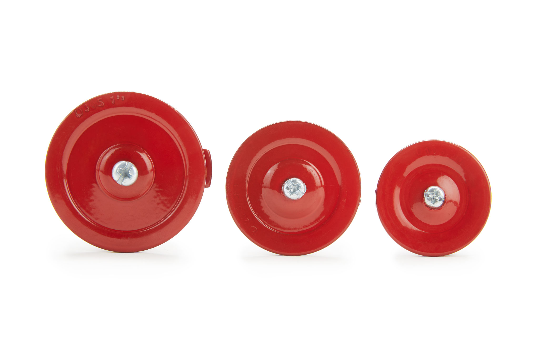 Snap-in or Screw-in Frame Plugs for Installation on Metal Door Frames